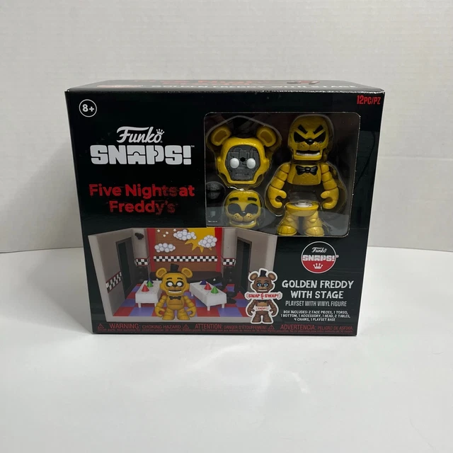 FUNKO FIVE NIGHTS At Freddys FNAF Snap Playset - Stage With Freddy ...