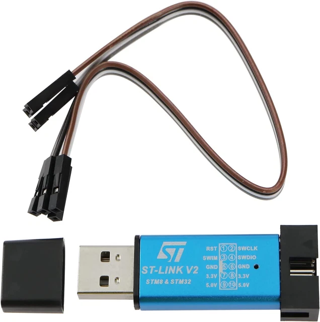 ST-LINK V2 EMULATOR Downloader Supporting Downloading and Debugging ...