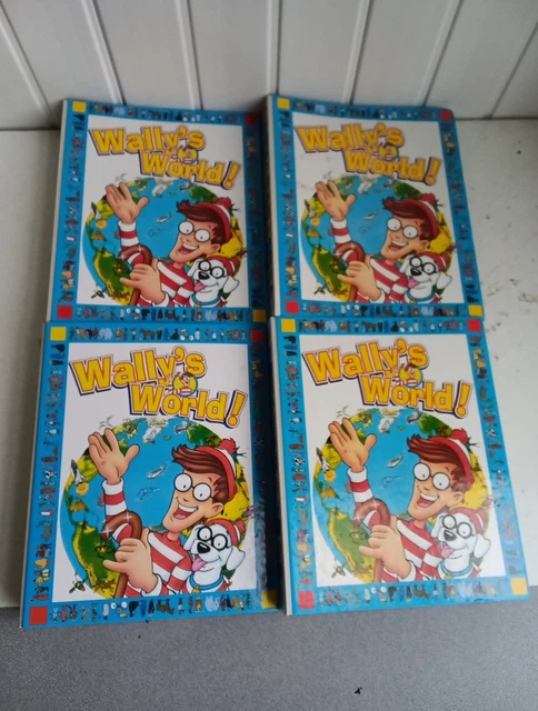WALLY'S WORLD MAGAZINE Comic Complete Set 52 Issues in 4 Binders BU £12 ...
