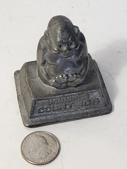 WINNIPEG COURT 106 Royal Order Jesters Billiken masonic Lead ...