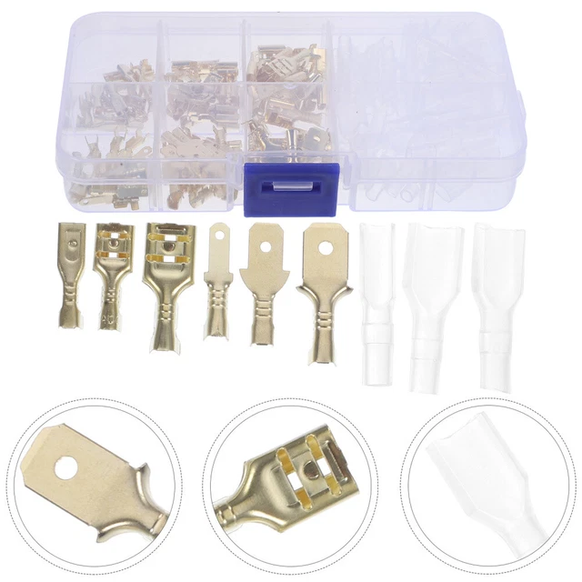 CRIMP WIRE TERMINAL Speaker Connector Cold-pressed Terminals £5.98 ...