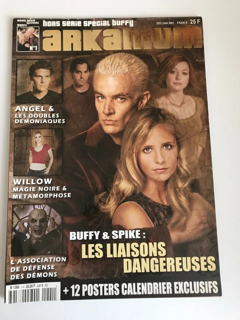 RIVISTA ARKANIUM MAGAZINE #1 SPECIALE BUFFY Sarah Michelle Gellar James ...