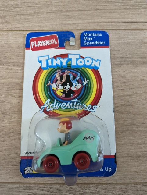 PLAYSKOOL TINY TOON Adventures Montana Max Speedater Diecast Vehicle ...