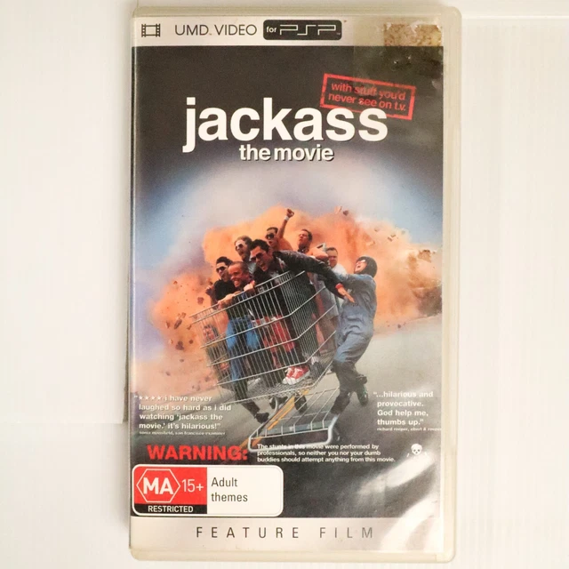 JACKASS: THE MOVIE (UMD Mini PSP, 2005) Documentary Action Comedy Film ...