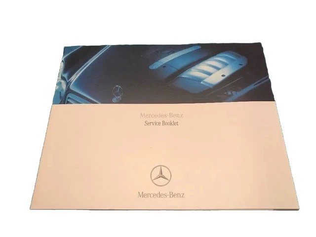 MERCEDES-BENZ SERVICE BOOK SLK R170 R171 R172 AMG CDI BLANK . £19.99 ...