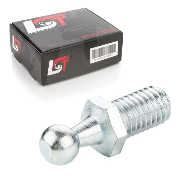 GIUNTO SFERICO PERNO Molle a Gas M10 Filetto 10mm Testa DIN71803 per ...