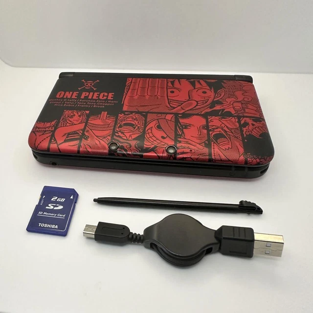 NINTENDO 3DS LL One Piece Unlimited World R Luffy Red Ver. with SD Card ...