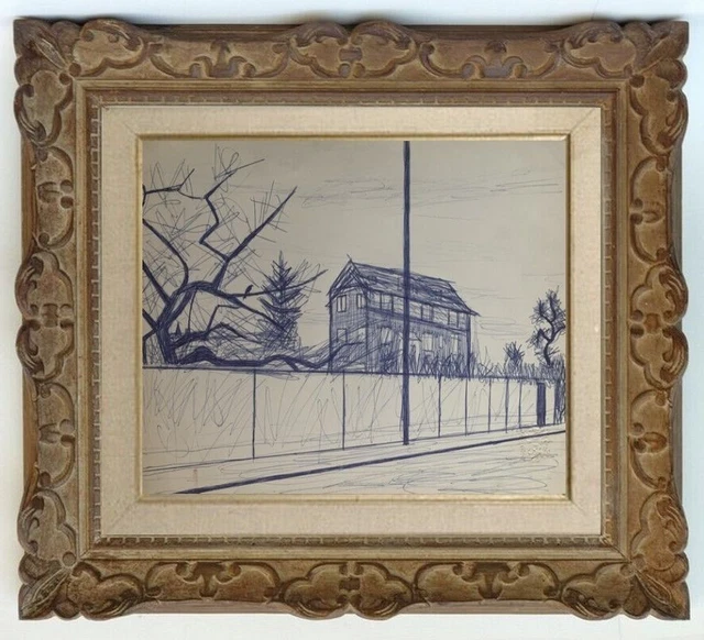 GEORGES ROCHER (1927-1984) BELLE NATURE SCENE MISERABILISTE 1950 (59 ...