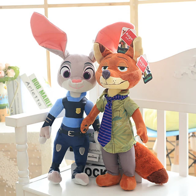 ZOOTOPIA/ZOOTROPOLIS JUDY HOPPS Nick Rabbit Bunny Wilde Fox Plush Toy Kids Gift £8.54 - PicClick UK