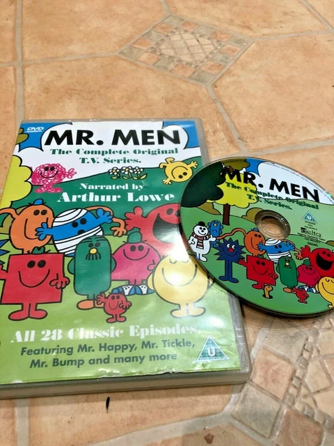 MR MEN-COMPLETE ORIGINAL TV Series- 28 episodes-Arthur Lowe-1974 DVD ...