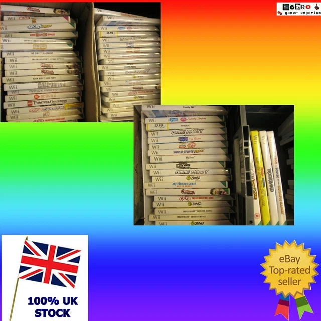 NINTENDO WII GAMES - Choose a Game or Bundle Up - Bargain Save - Huge ...