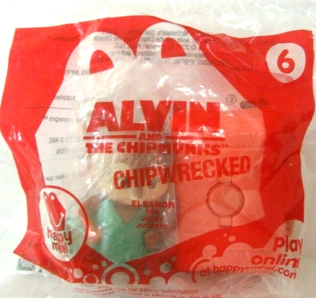 MCDONALDS HAPPY MEAL Toy - Alvin And The Chipmunks Chipwrecked Eleanor ...