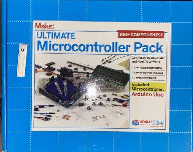 Make Ultimate Microcontroller Pack New Arduino Uno 100 Components