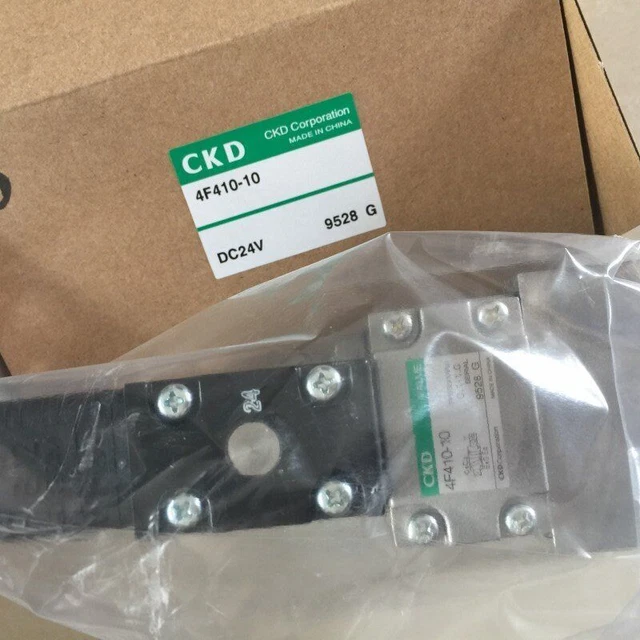 NEW 4F410-10 DC24V 4F410-10-DC24V For CKD Solenoid Valve #A6-37 EUR 171,22 - PicClick DE