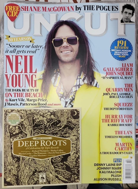 UNCUT MAGAZINE-FEBRUARY 2024-FREE CD “DEEP ROOTS”-NEIL YOUNG-Brand New ...