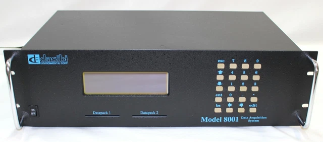 DASIBI MODEL 8001 Data Acquisition Logger System for Analyzer / Monitor ...
