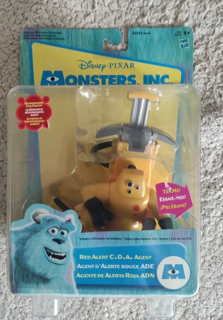HASBRO DISNEY Pixar Monsters Inc Red Alert C.D.A. Agent. Sealed. 2001 ...