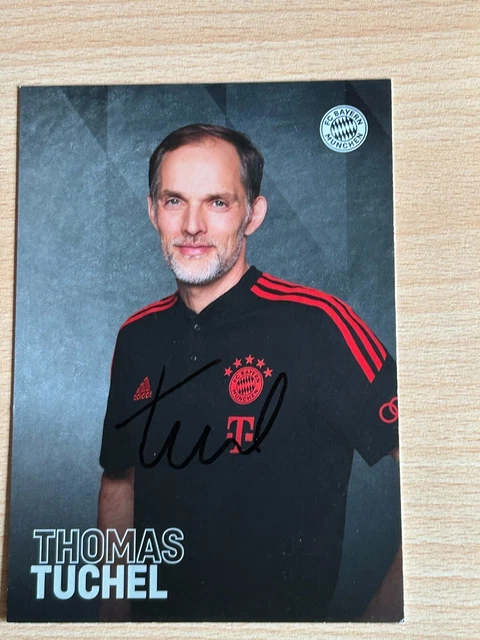 THOMAS TUCHEL - Bayern München - Autogrammkarte original signiert - #S3854 EUR 33,00 - PicClick DE