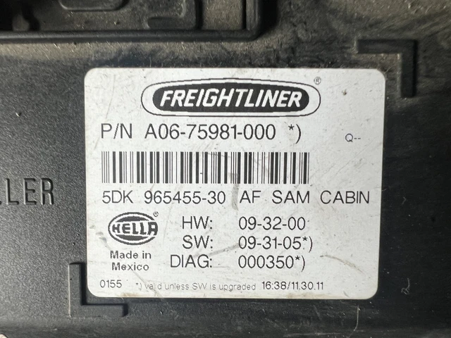 Freightliner Cascadia Sam Cab Module FOR SALE! - PicClick
