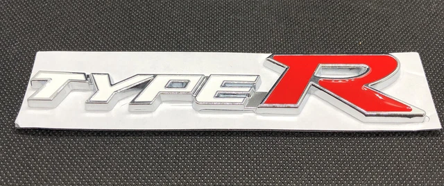 MUGEN HONDA TYPE R Badge Side Rear Emblem Sticker Fn2 Ep3 Civic Dc5 ...