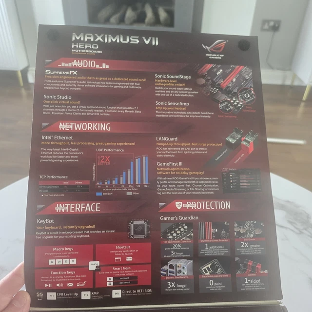 MAXIMUS VII HERO Gaming Motherboard £199.99 - PicClick UK