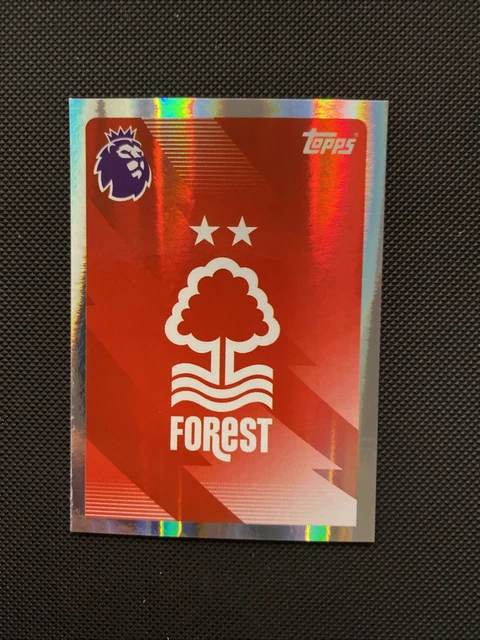 TOPPS PREMIER LEAGUE stickers 2026 - Nottingham Forest Badge - No.423 £ ...