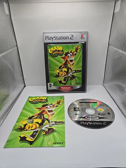 CRASH TWINSANITY PS2 Game Sony PlayStation 2 Complete with Manual PAL £ ...