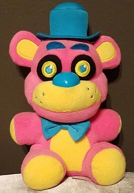 FUNKO FIVE NIGHTS At Freddy’s Plush Freddy Fazbear Blacklight Pink FNAF ...