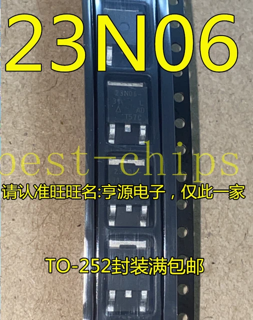 5PZ MOSFET SUD23N06-31-GE3 N- 60V 9.1A To-252 Sud23N06 23N06 Sud23N06 #A6-39 EUR 7,95 - PicClick IT