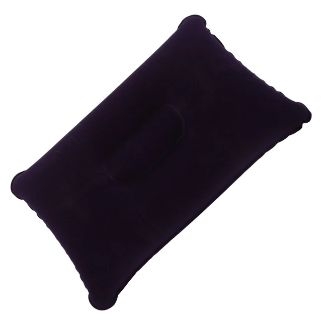 2 PCS PORTABLE Inflatable Camping Pillows Pillow Neck Lumbar Support ...