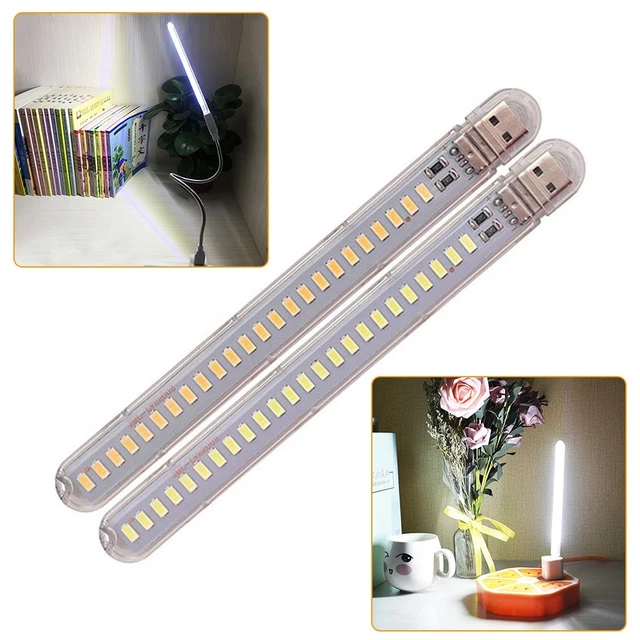 24 LED USB For Mini Table Lamp Portable Desk Night Light 5V for Laptop ...