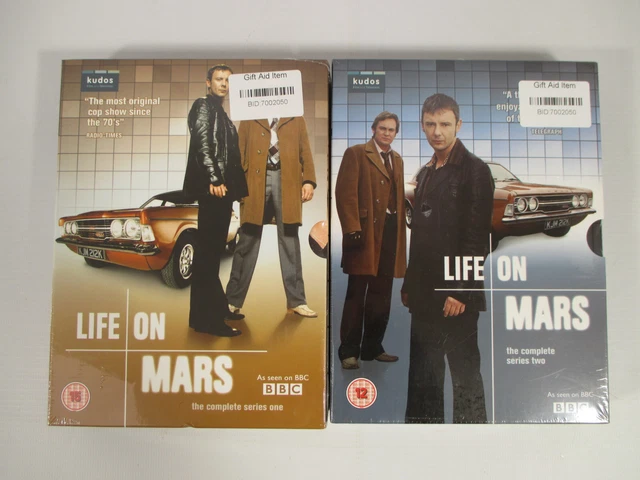 LIFE ON MARS Series One and Two Complete DVD Boxset - Sealed £13.00 ...