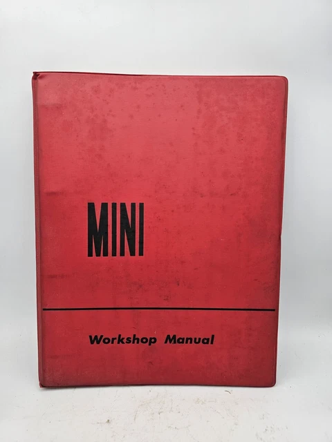 BRITISH LEYLAND ORIGINAL Mini Workshop Manual. Cooper S 1275 Clubman Moke 1970 £0.99 - PicClick UK