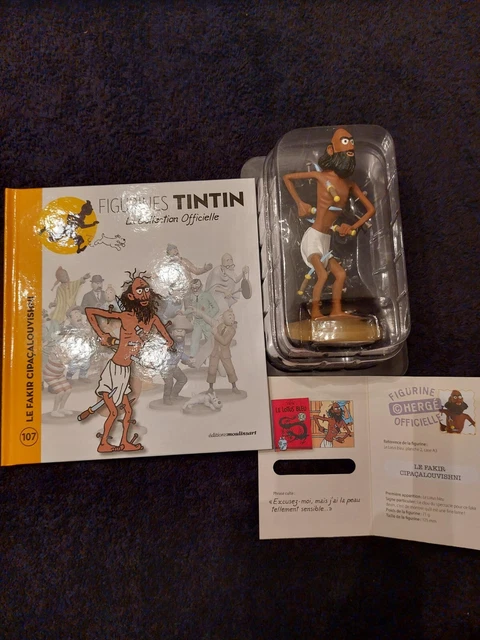 FIGURINE TINTIN LA collection officielle , le fakir Cipaçalouvishni n ...