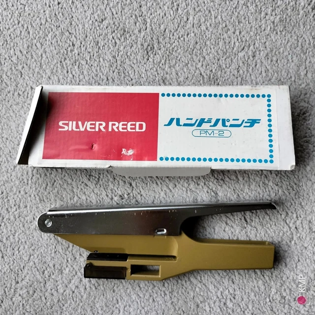 SILVER REED PM-2 Knitting Machine Punchcards PUNCH £19.00 - PicClick UK