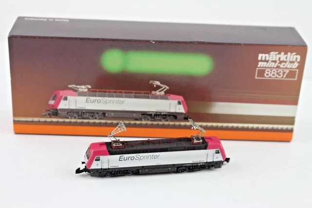 8837 EUROSPRINTER E-LOK BR 127 Märklin mini-club Spur Z OVP +Top+ EUR ...