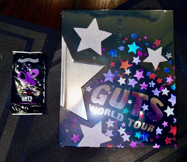 OLIVIA RODRIGO GUTS World Tour Book & Trading Cards SEALED Brand new ...