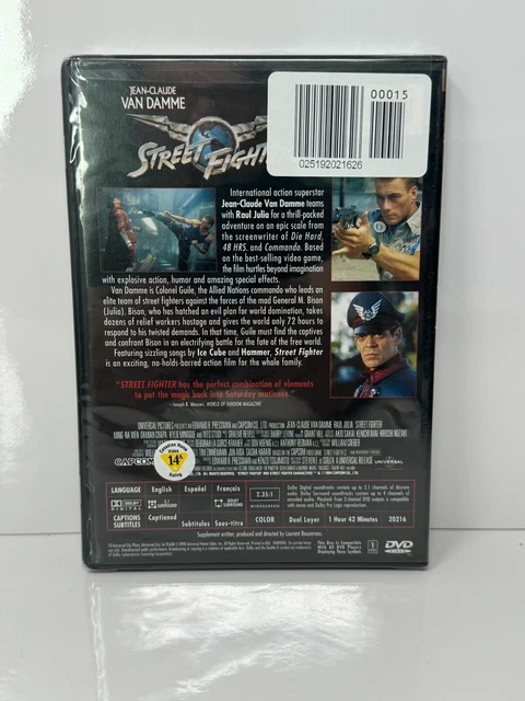 STREET FIGHTER (DVD) Action Brand New and Sealed!!! $26.99 - PicClick CA