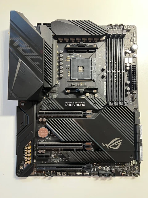 ASUS ROG CROSSHAIR VIII Dark Hero X570 AM4 Motherboard £170.20 ...
