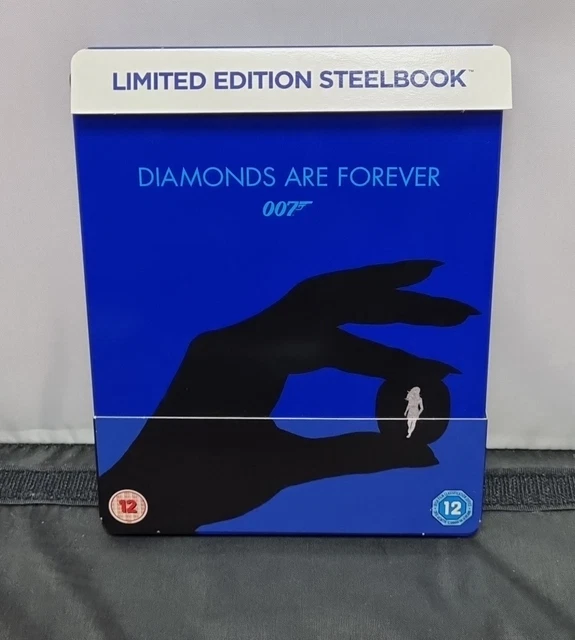 DIAMONDS ARE FOREVER Limited Edition Blu-Ray STEELBOOK James Bond 007 £59.95 - PicClick UK