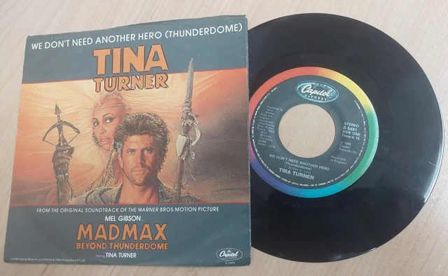 TINA TURNER 45 " Mad Max - We Don't Need Another Hero " CAPITOL Canada ...