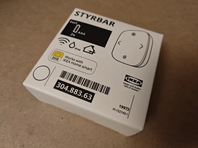 IKEA STYRBAR, SMART Fernbedienung Taster Zigbee Home Assistant weiß ...