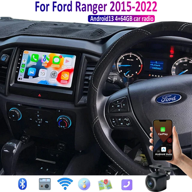 9'' APPLE CARPLAY Android auto Head Unit For Ford Ranger 2015-2022 Car ...