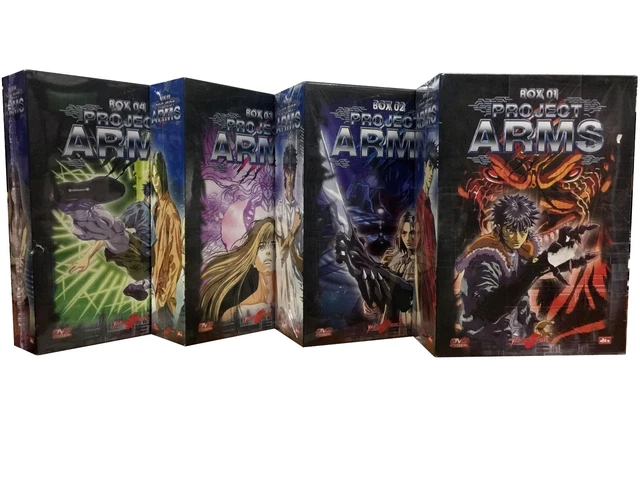 14 DVD X 4 Box Cofanetti PROJECT ARMS 01+02+03+04 serie completa nuovo EUR 129,90 - PicClick IT