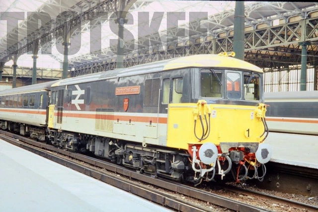 35MM SLIDE BRITISH Railways Diesel Loco Class 73 73122 c1985 Original £ ...