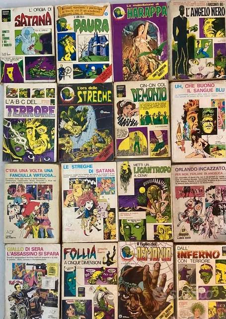 29 FUMETTI HORROR terror anni 70 EUR 140,00 - PicClick IT