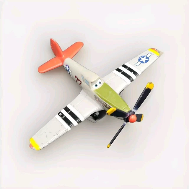 DISNEY PIXARS PLANES JUDGE DAVIS Diecast Plane 72 Figure SUPER RARE ...