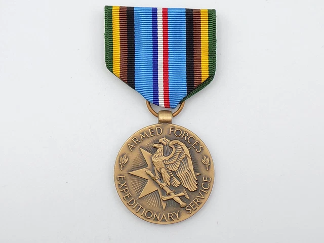ORIGINAL US ARMED Forces Expeditionary Service Medal £8.51 - PicClick UK