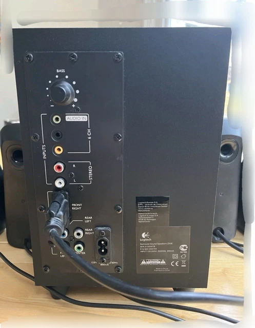 LOGITECH Z506 5.1 Surround Sound Speaker System £47.50 - PicClick UK