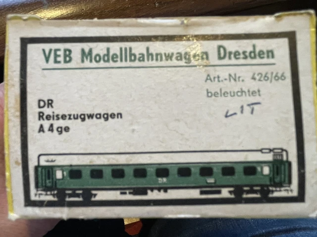 SCHICHT HO SCALE coach DR East German DDR £13.52 - PicClick UK